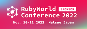 「RubyWorld Conference 2022」協賛のお知らせ | MySQLのチューニング・保守サポート・コンサルティングの株式会社スマートスタイル